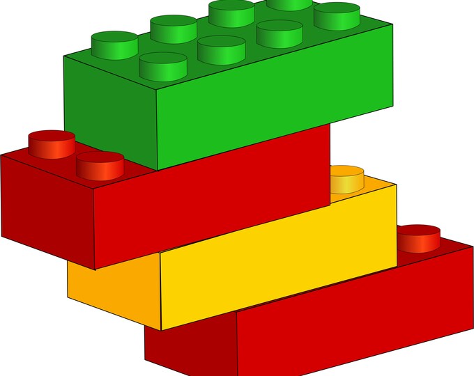 Blocks SVG, Bricks SVG, Building Blocks SVG, Building Svg, Toy Svg ...