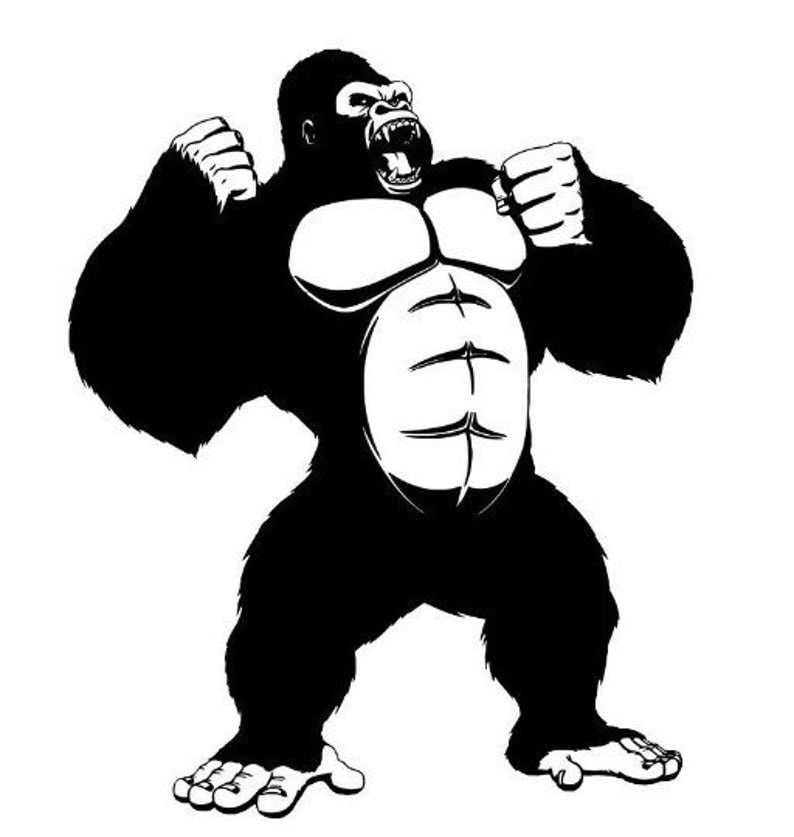 King Kong SVG - Etsy