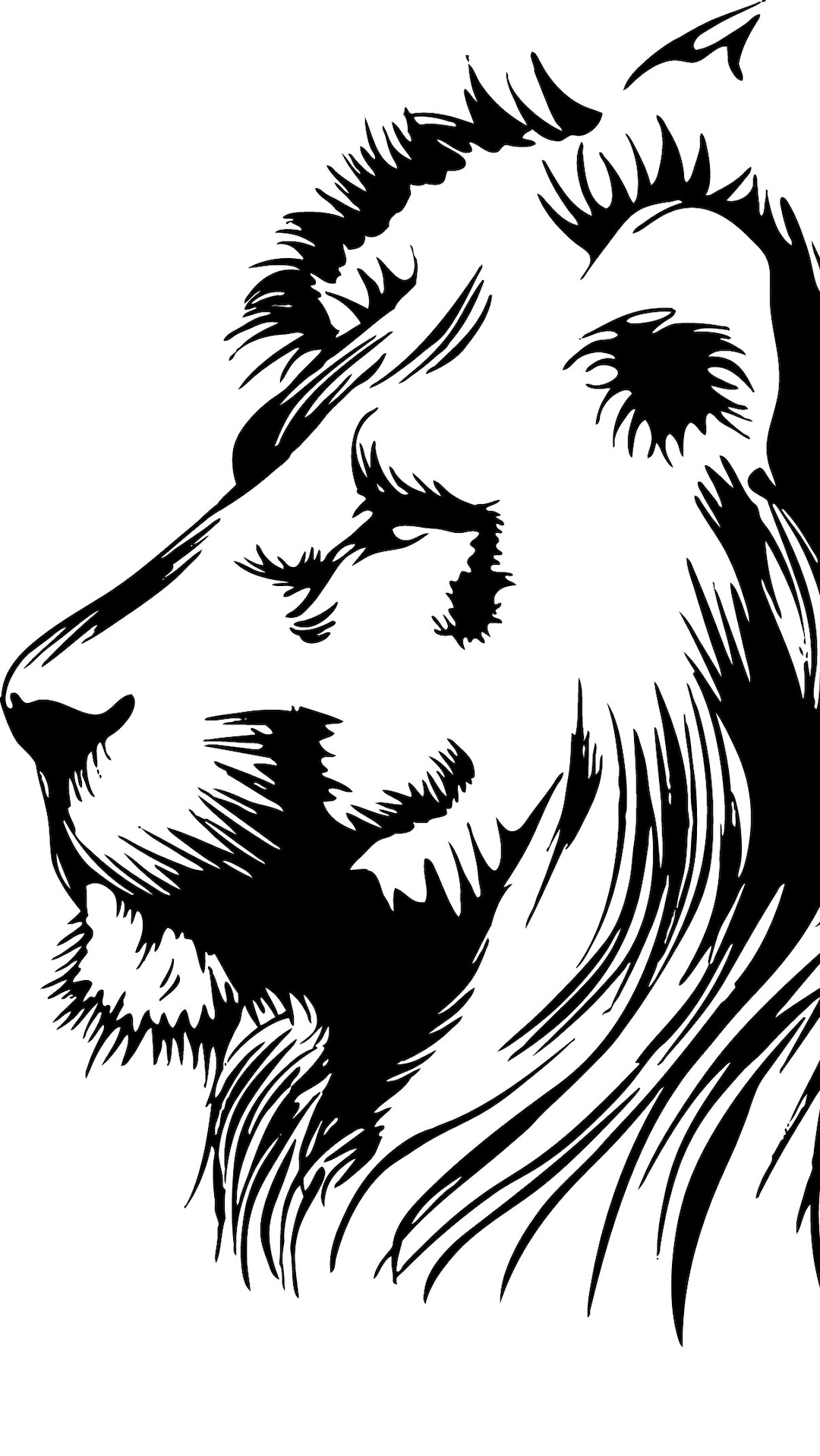 Lion Svg - Etsy