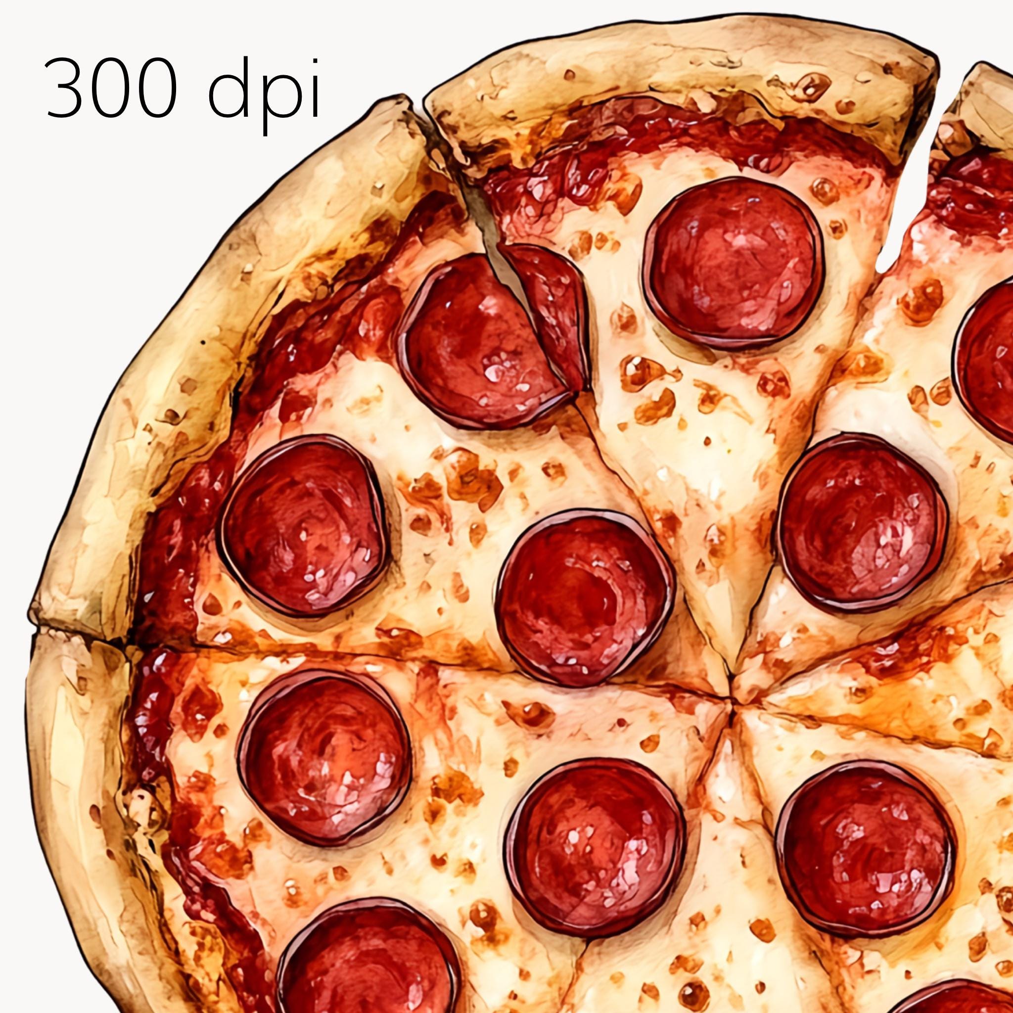 Pizza Clipart Set (PNG) - Etsy