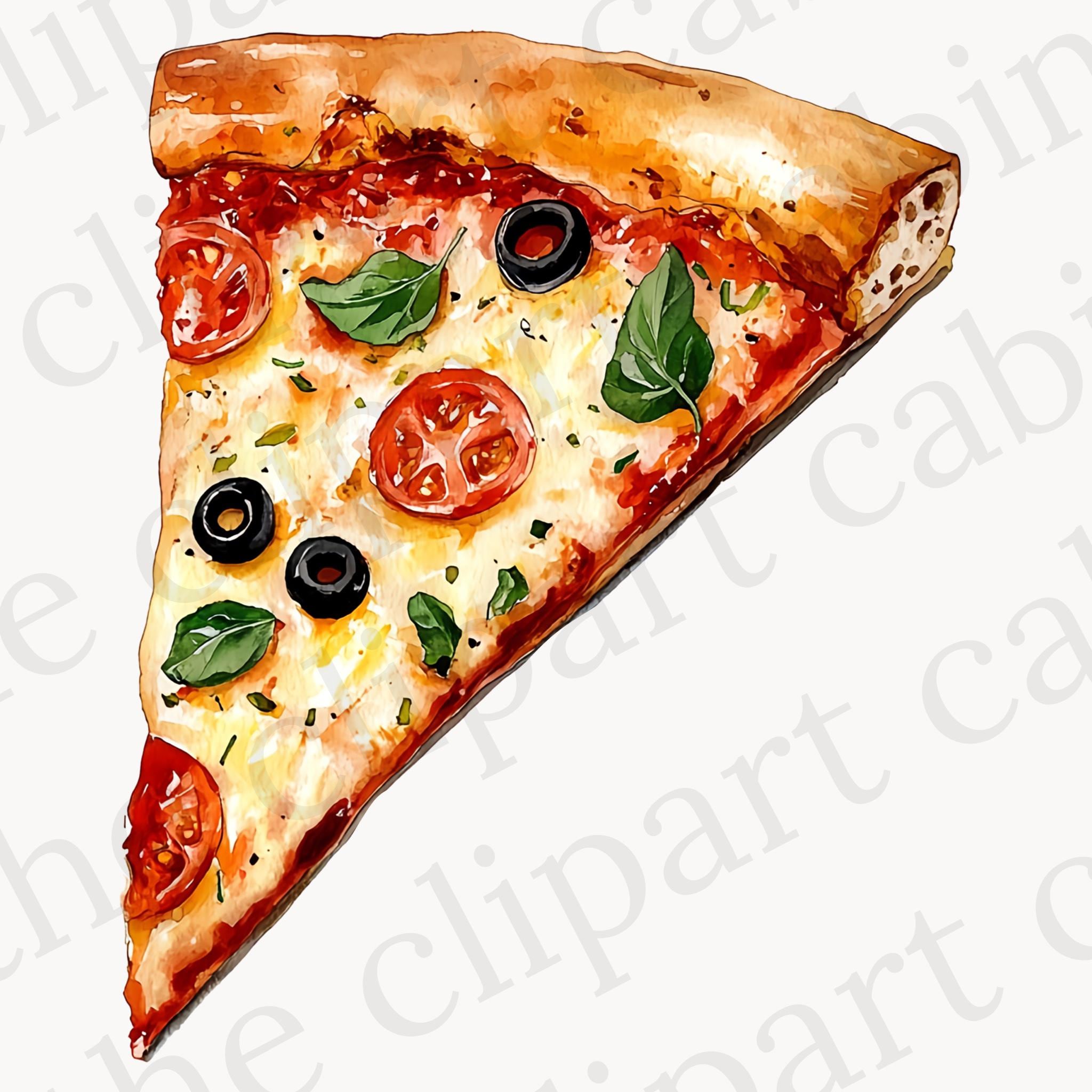 Pizza Clipart Set (PNG) - Etsy