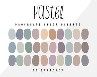 Candy Cake Procreate Color Palette, HEX Codes, Color Palette, Procreate ...