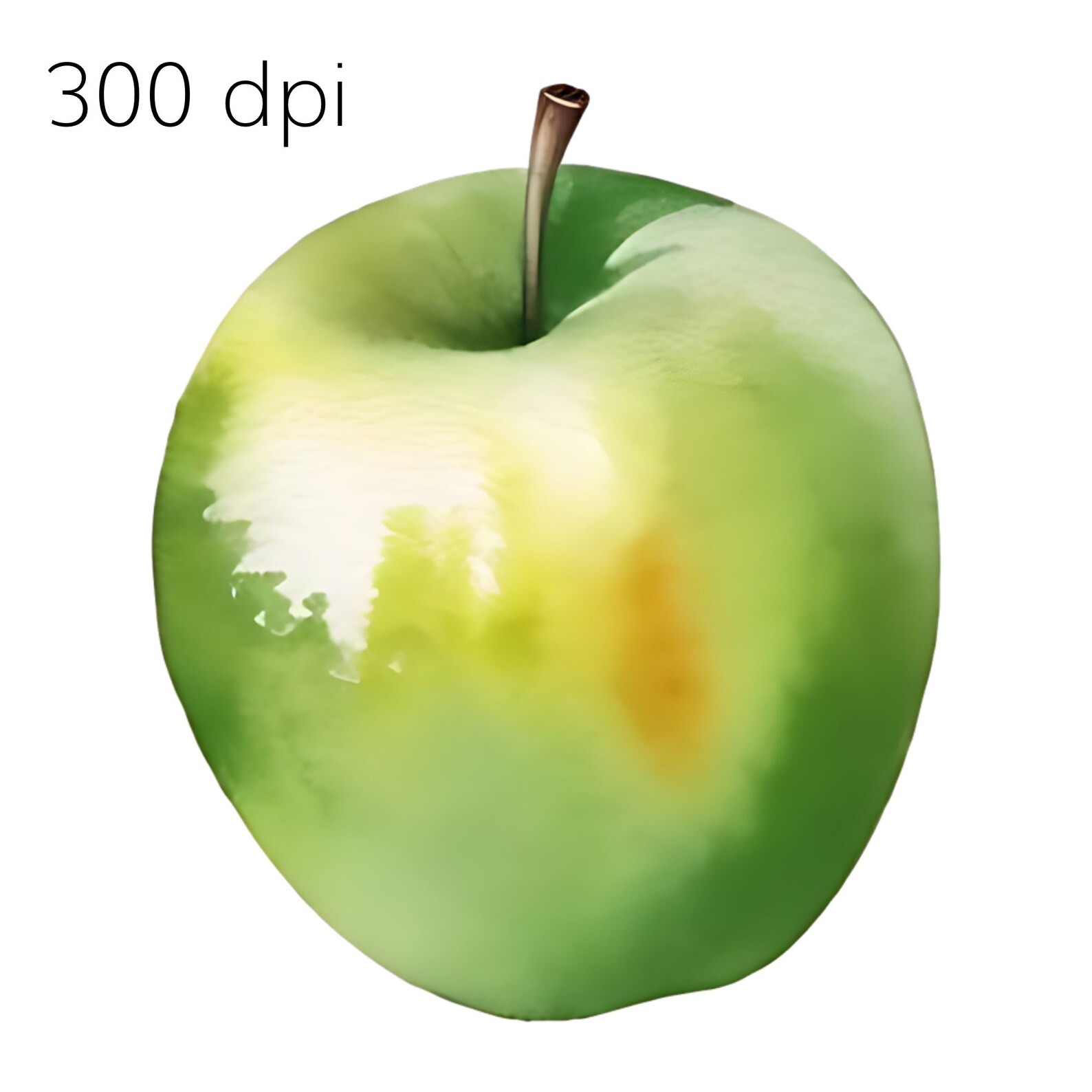 Watercolor Apple Clipart Set PNG Instant Download - Etsy