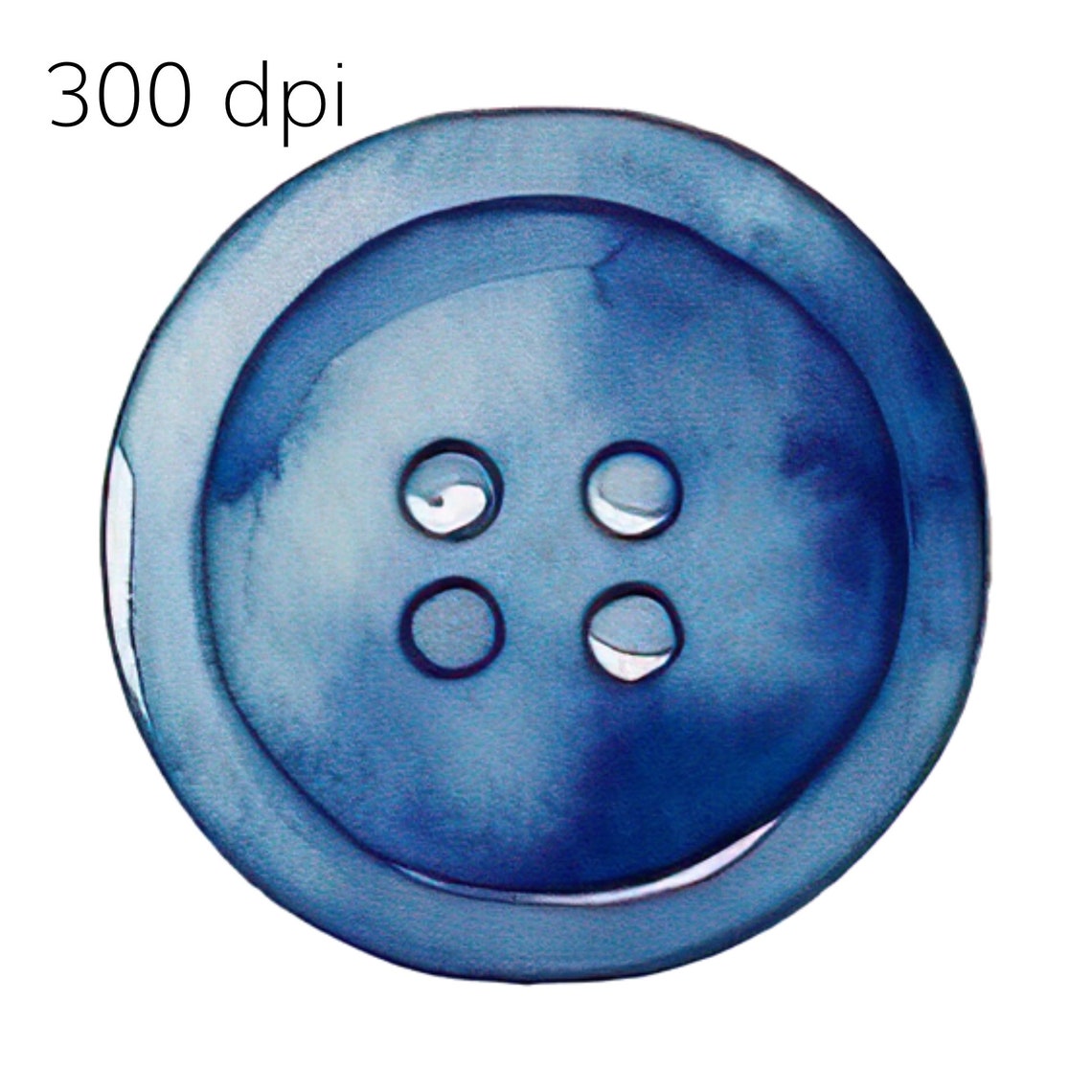 Watercolor Buttons Clipart Set PNG Instant Download - Etsy UK