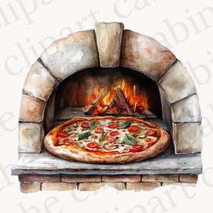 Pizza Clipart Set (PNG) - Etsy