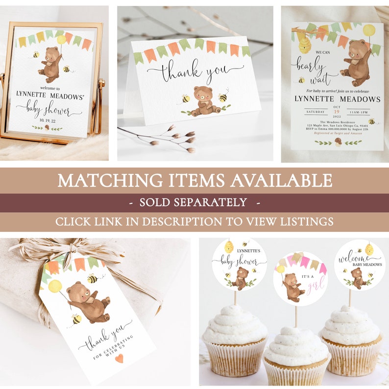 30 Editable Teddy Bear Baby Shower Games, Baby Shower Games Bundle ...