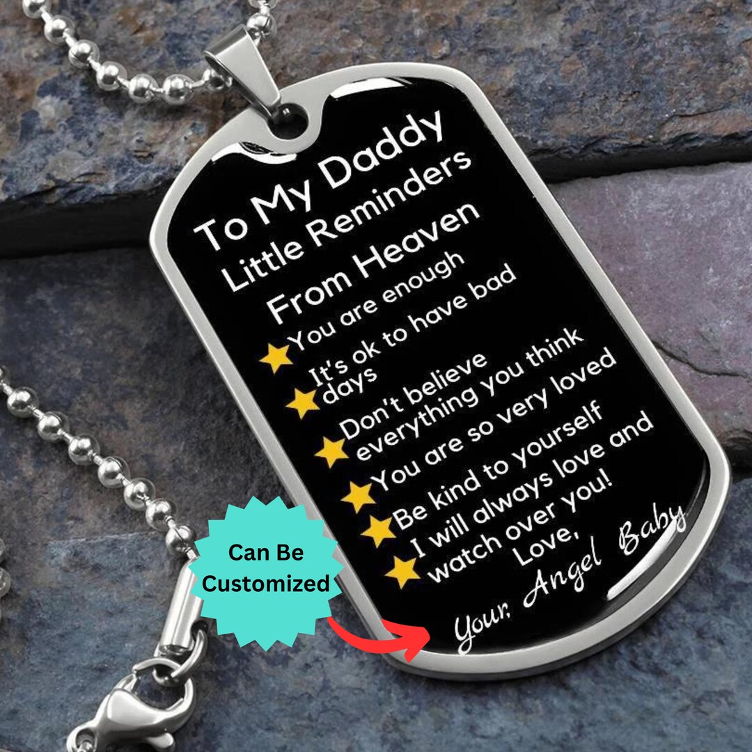 Miscarriage Keepsake for Dad, Stillborn Gift for Father, Miscarriage ...