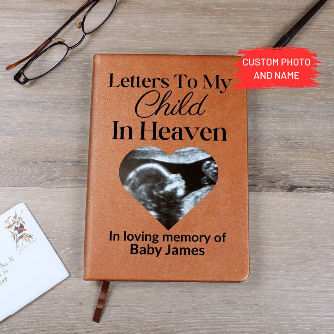 Ultrasound Letters to My Baby Heaven, Custom Loss Remembrance Gift, Too ...