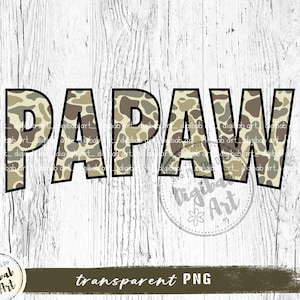 Papaw Camo PNG: Old School Sublimation Design (digital Download) - Etsy