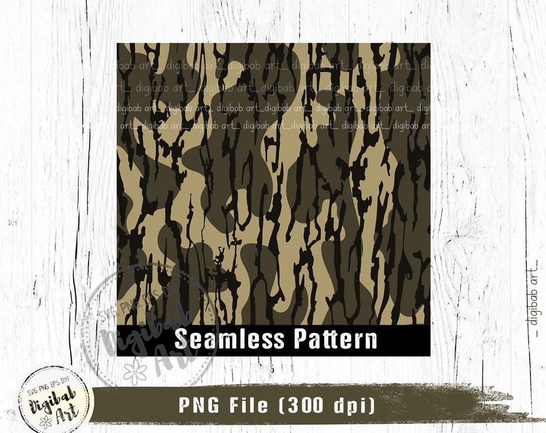 Bottomland Camo Seamless Pattern PNG, Camouflage, Repeat Pattern ...