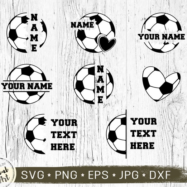 Soccer Ball Names Svg - Etsy