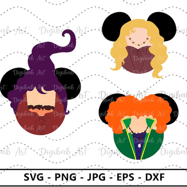 Sanderson Sister Svg - Etsy