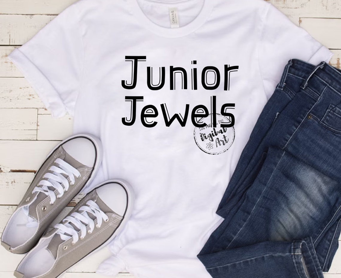 Junior Jewels Svg Png Eps Dxf Digital Download Sublimation Png - Etsy