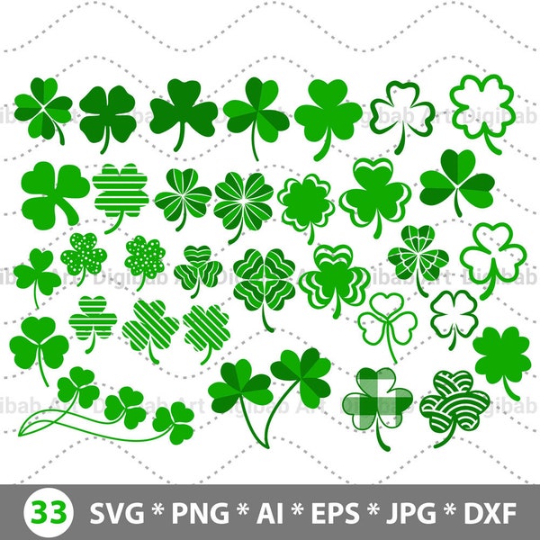 Shamrock Svg - Etsy