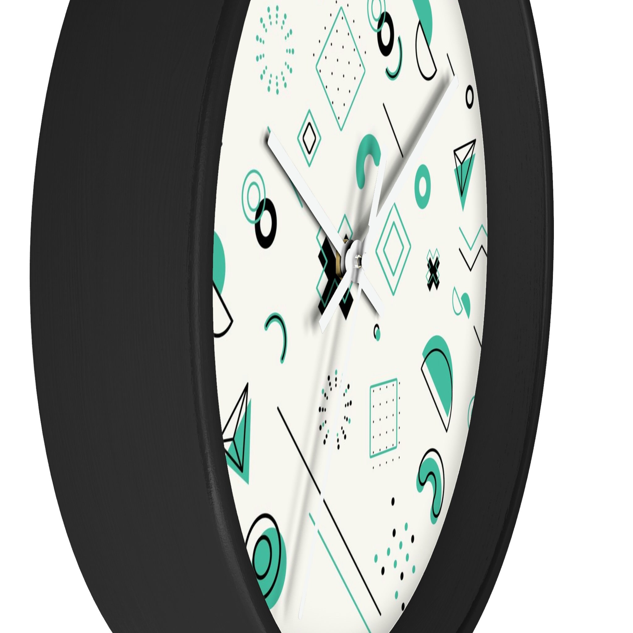 Shapes Wall Clock - Etsy