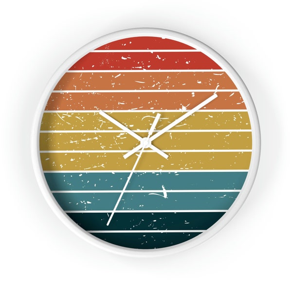 Sun Wall Clock - Etsy