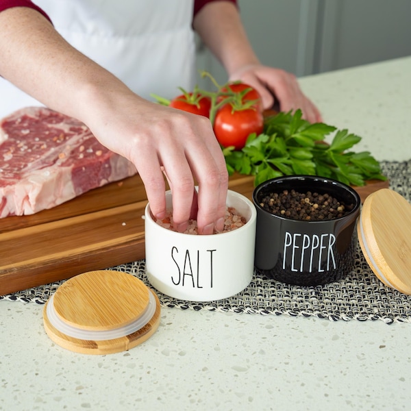 Salt Cellar Set - Etsy