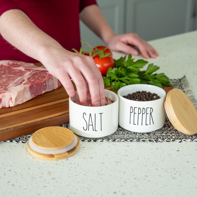 Salt Cellar Set - Etsy