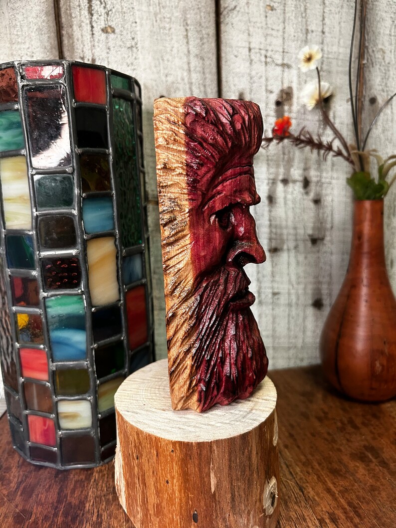 Uncle Rhys, Wood Spirit - Etsy