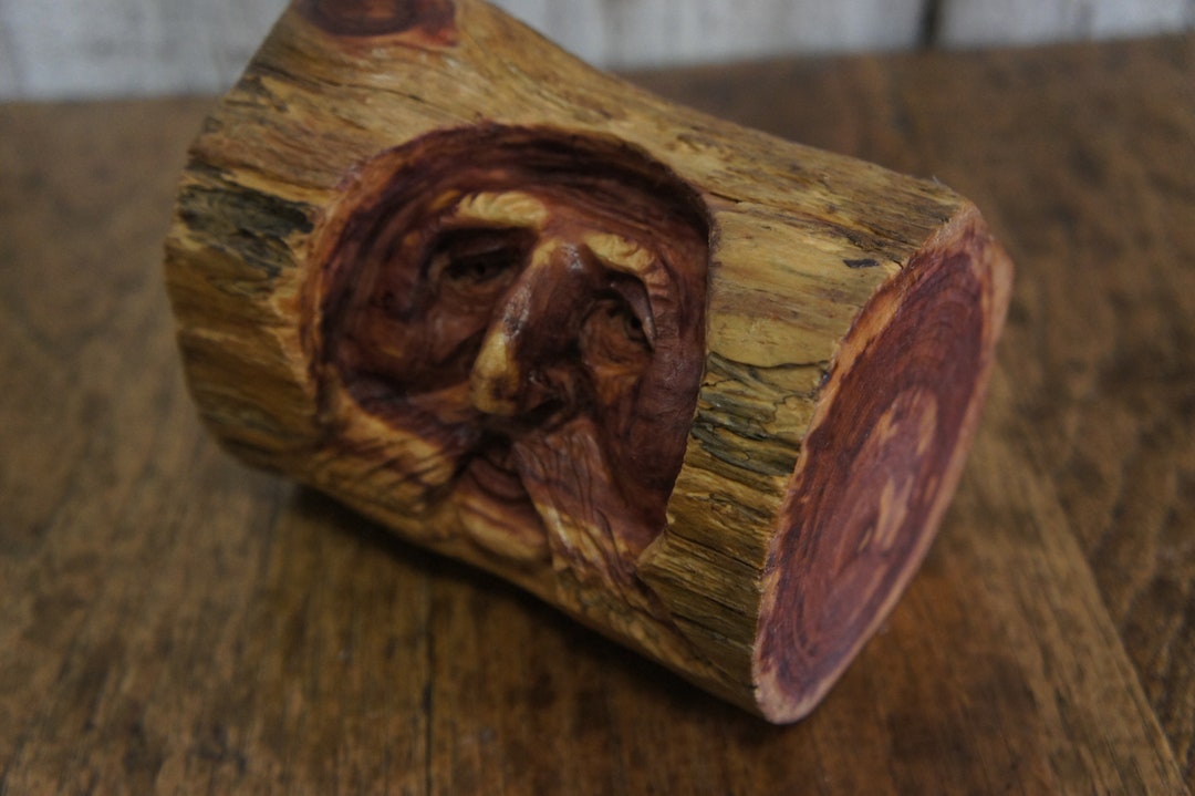 Turk, Troll Wood Spirit Carving - Etsy