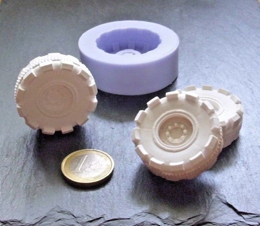 Silicone Mold 3D Mold Tire Car Tire / Chocolate Fondant Marzipan Ice ...