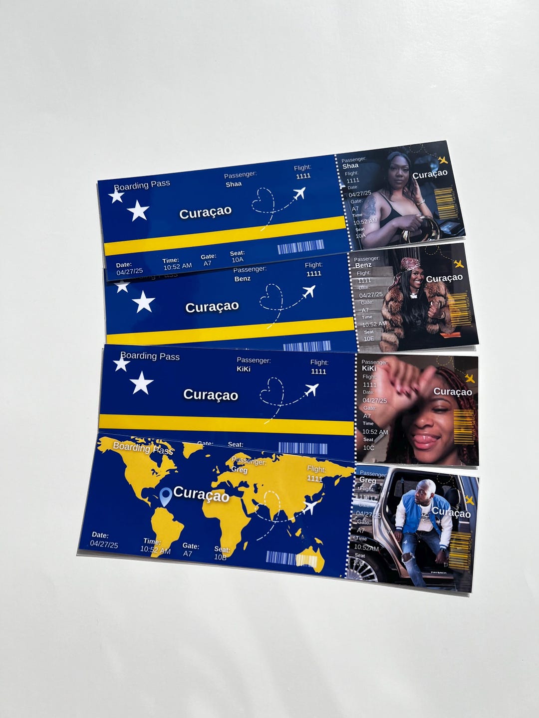 Custom Boarding Pass Invitations | Personalized Travel-themed Tickets ...