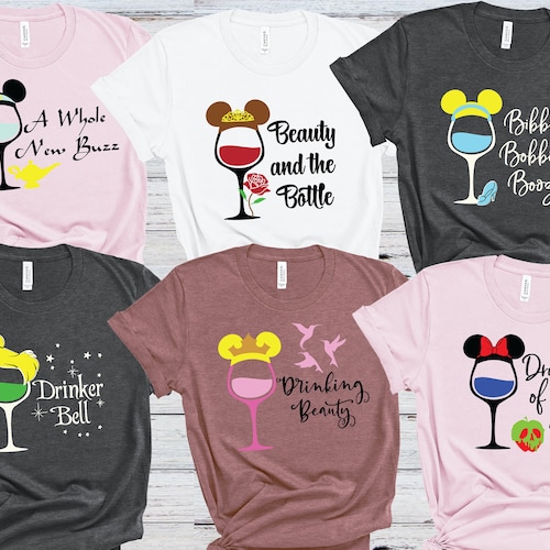 Disney Drinking Shirts Disney Drinking Around the World T - Etsy