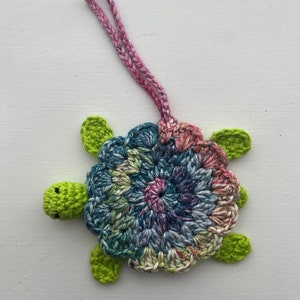 Mini Turtle Bag Crochet Pattern / Small Pouch / Bag Charm / Car Hanging ...