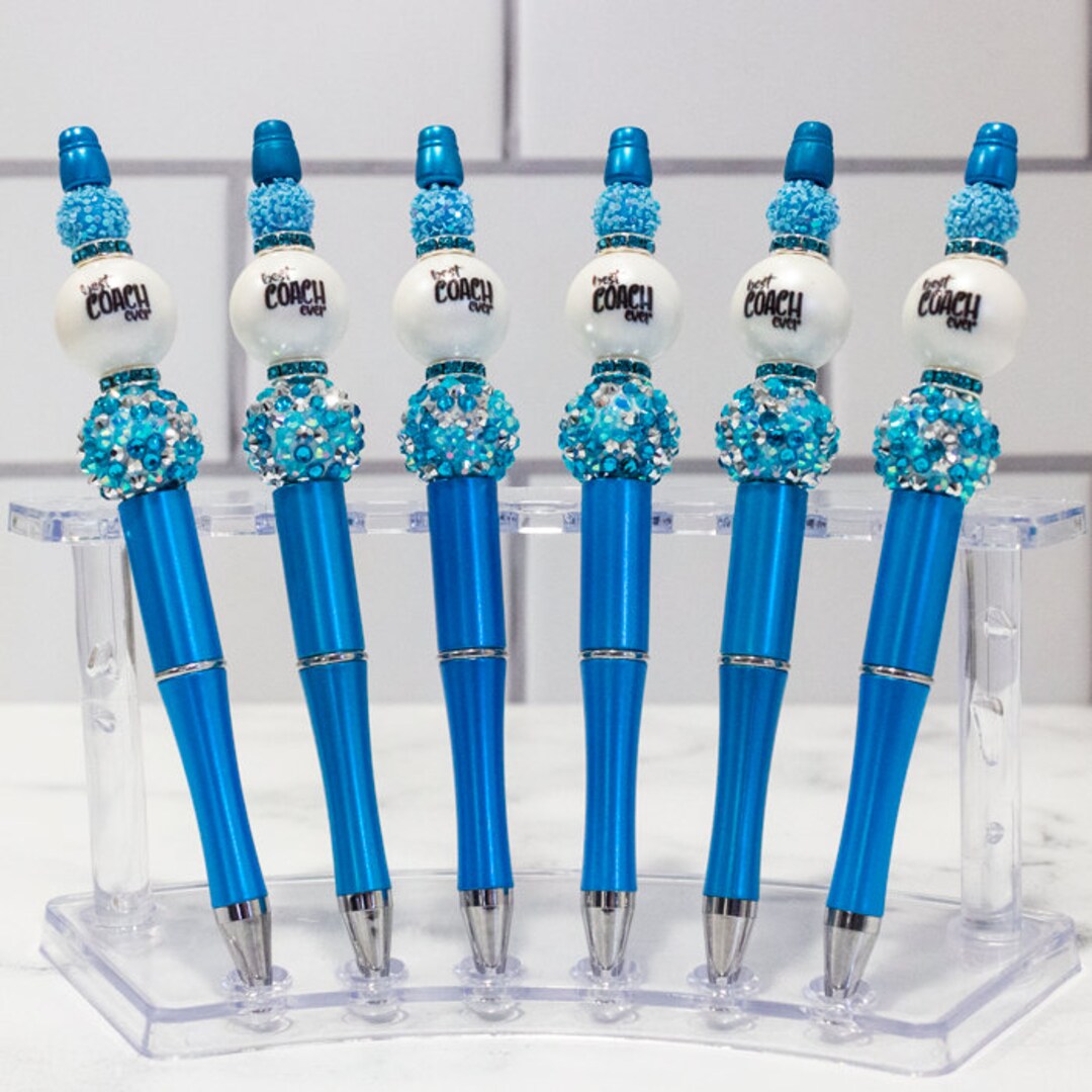 Best Coach Ever Refillable Beaded Pen - Etsy