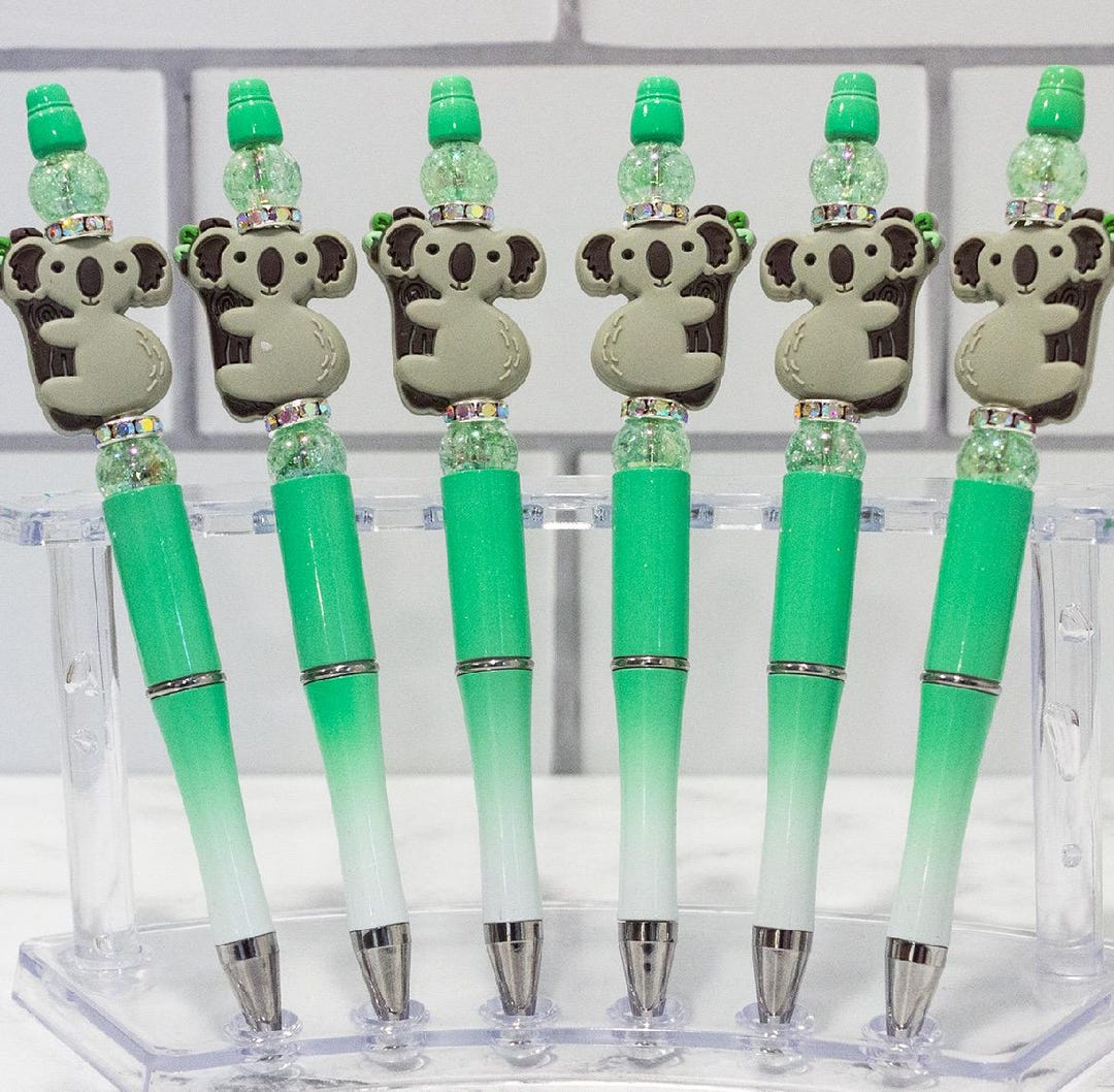 Koala Bear Beaded Pen Gift for Koala Lover Birthday Gift Cute Animal ...
