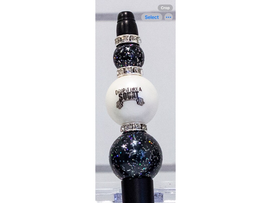 Drop It Like A Squat Beaded Pen Refillable Novelty Pen - Etsy
