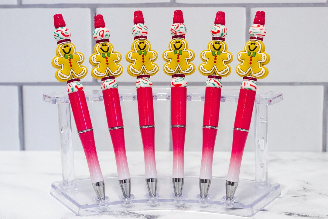 Gingerbread Refillable Beaded Pen - Etsy