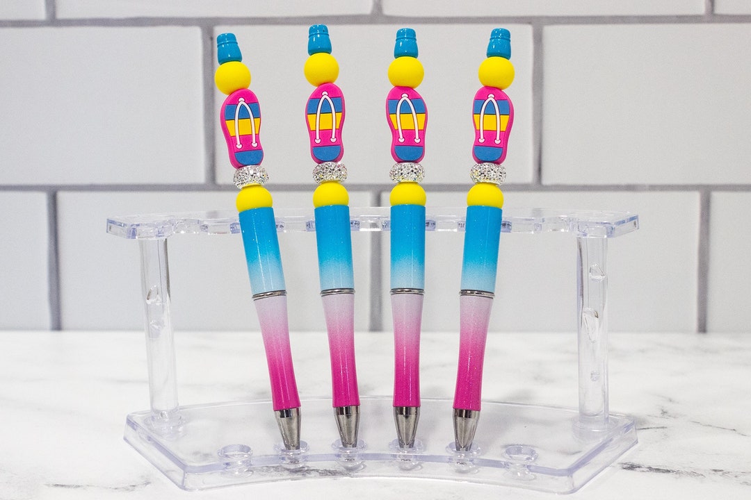 Flip Flop Beaded Pen Refillable Novelty Pen - Etsy