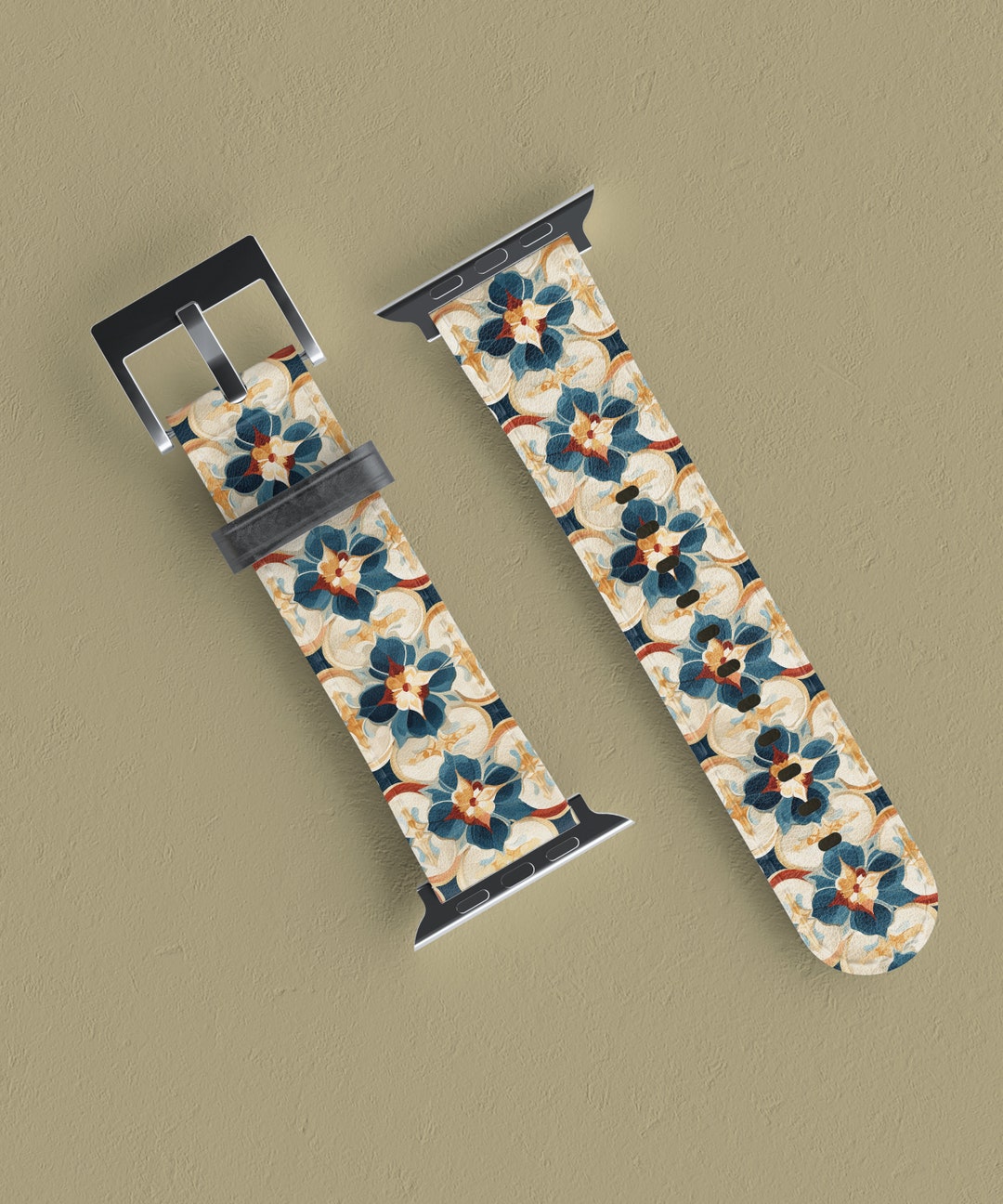 Moroccan Pattern Apple Watch Band Series 1 2 3 4 5 6 7 8 9 ULTRA SE ...