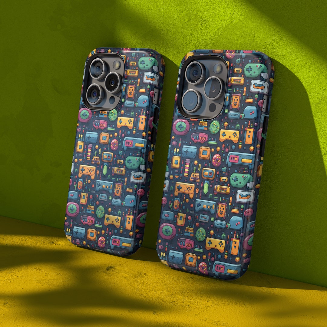 Retro Arcade GAMING iPhone CASE in Glossy and Matte Finish Cute ...