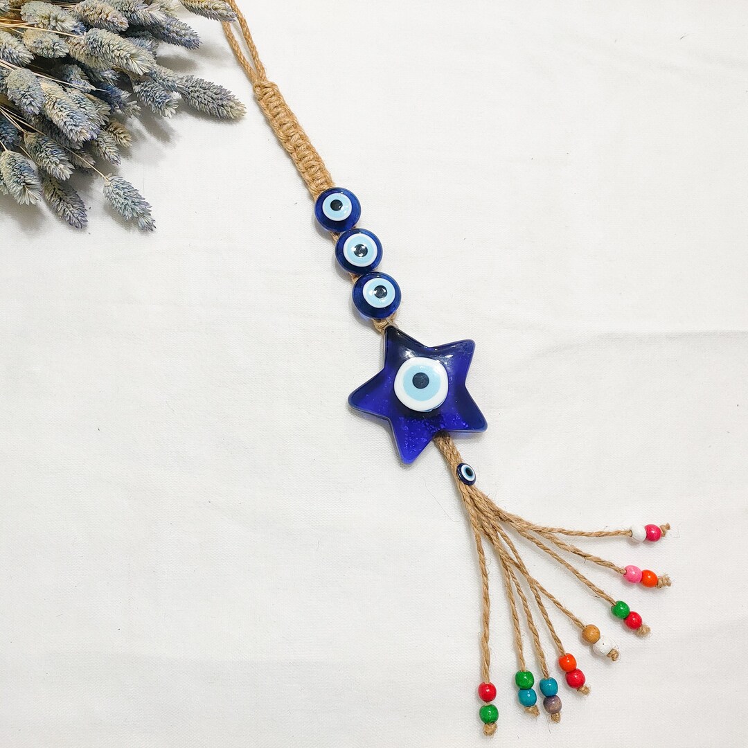 Braided Star Evil Eye , Evil Eye Home Decoration, Braided Star Evil Eye ...