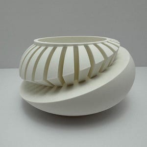 Modern Planter Pot 3D Printed Contemporary Home Decor Indoor Planter ...