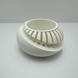 Modern Planter Pot 3D Printed Contemporary Home Decor Indoor Planter ...