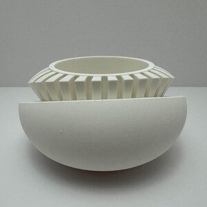 Modern Planter Pot 3D Printed Contemporary Home Decor Indoor Planter ...