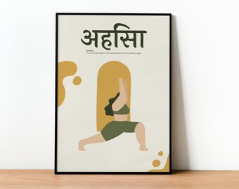 Ahimsa Wall Art - Etsy