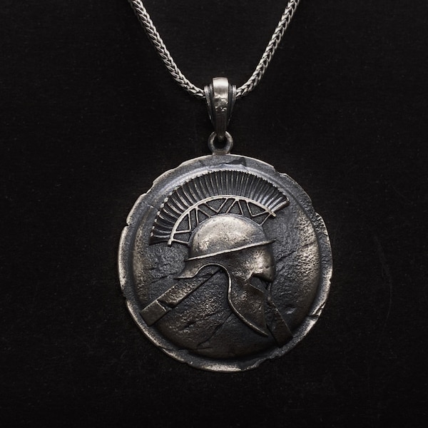 Spartan Men Necklace - Etsy