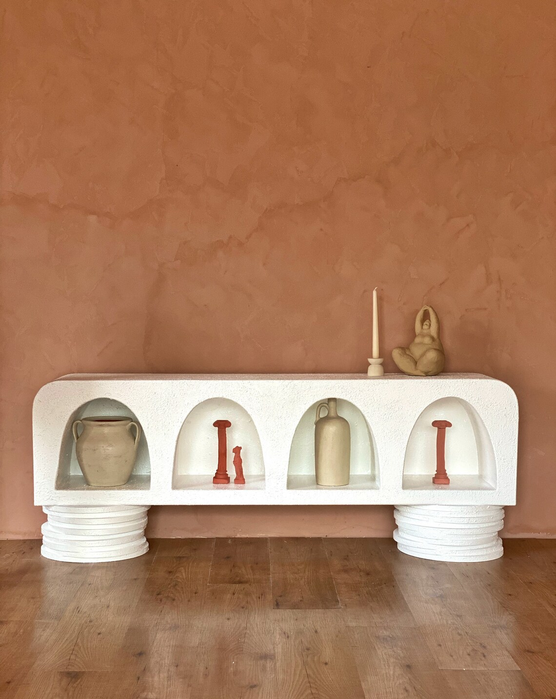 Maris TV Console | Decorative Stone Unit | Bedfront Bench - Etsy