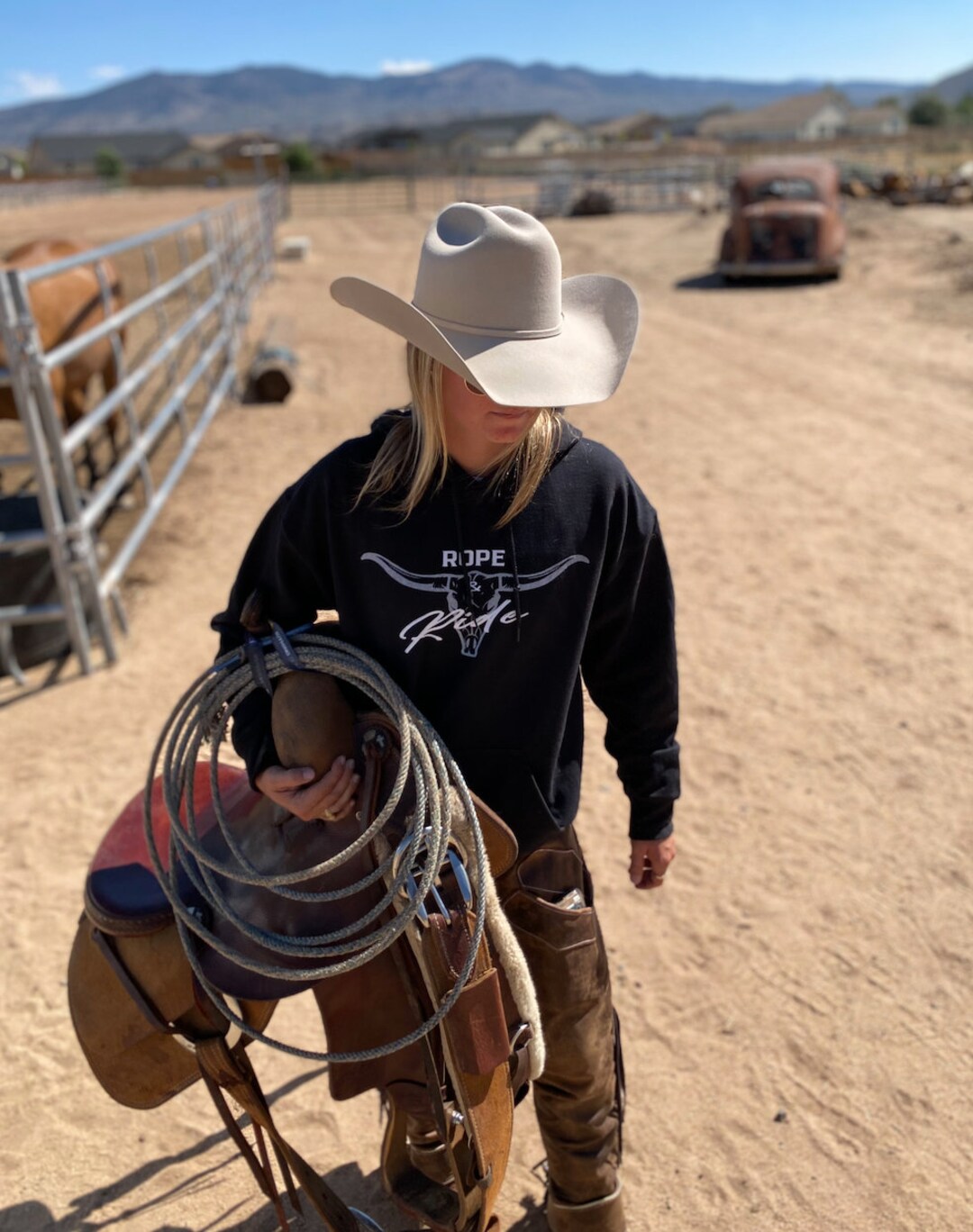 Rope and Ride Sweatshirts - Etsy
