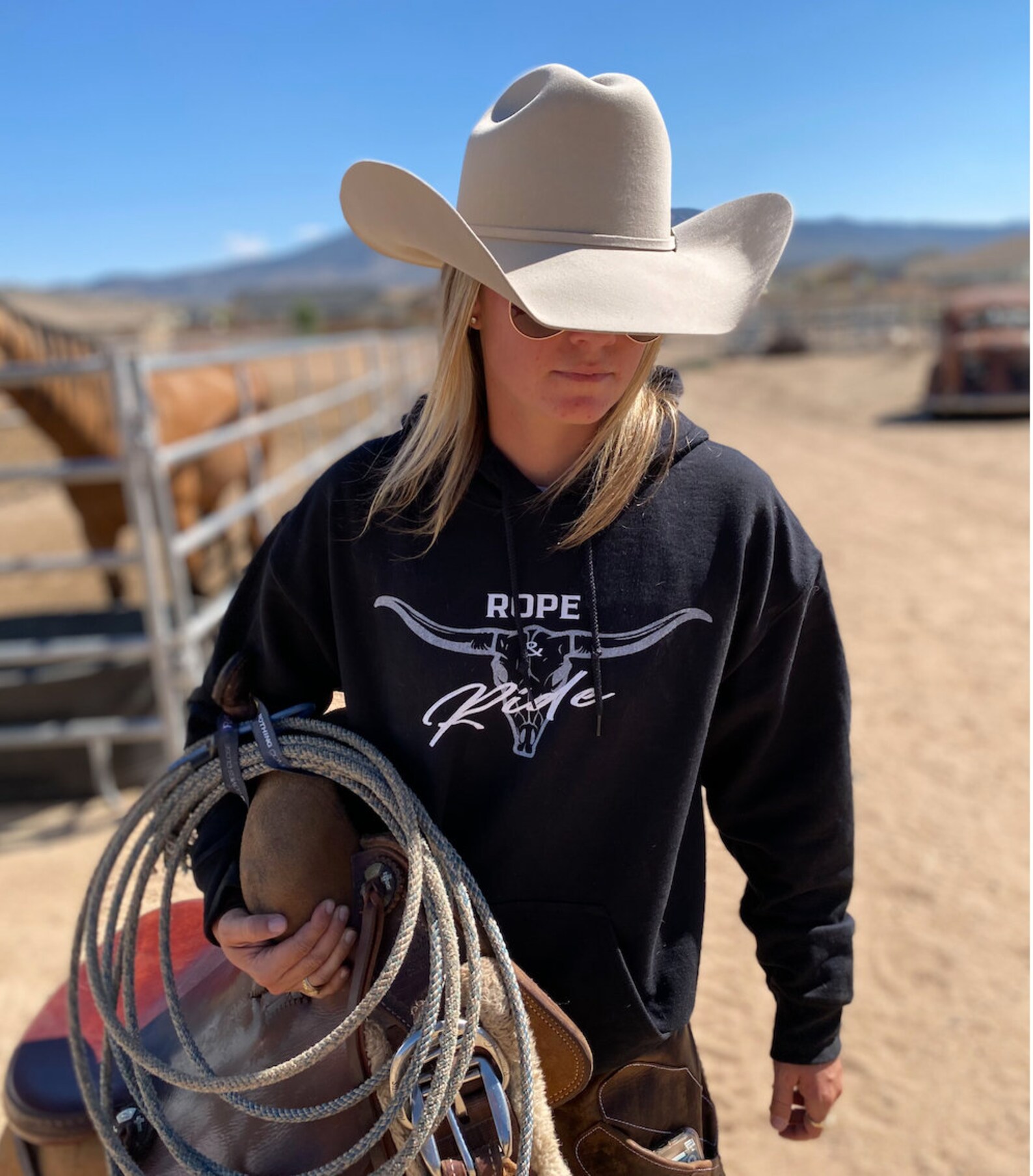 Rope and Ride Sweatshirts - Etsy