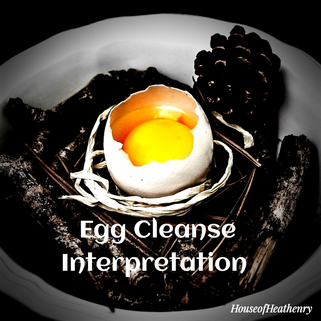 Egg Cleanse Interpretation - Etsy