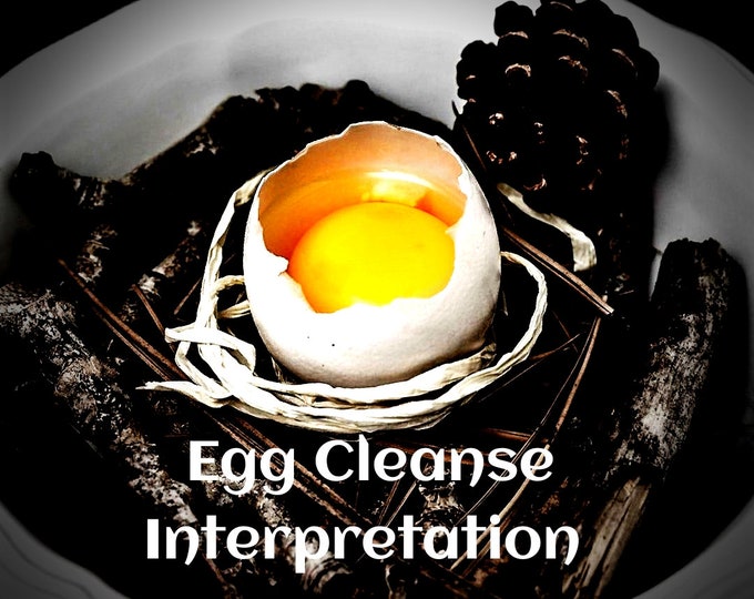 Egg Cleanse Reading - Etsy