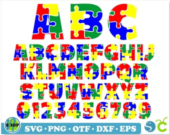 Autism Letters - Etsy