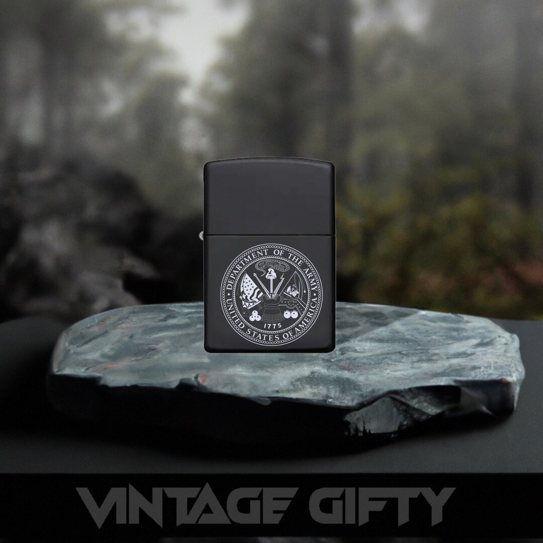 Personalized Metal Lighters Customized Pocket Cigar Black Feuerzeug ...