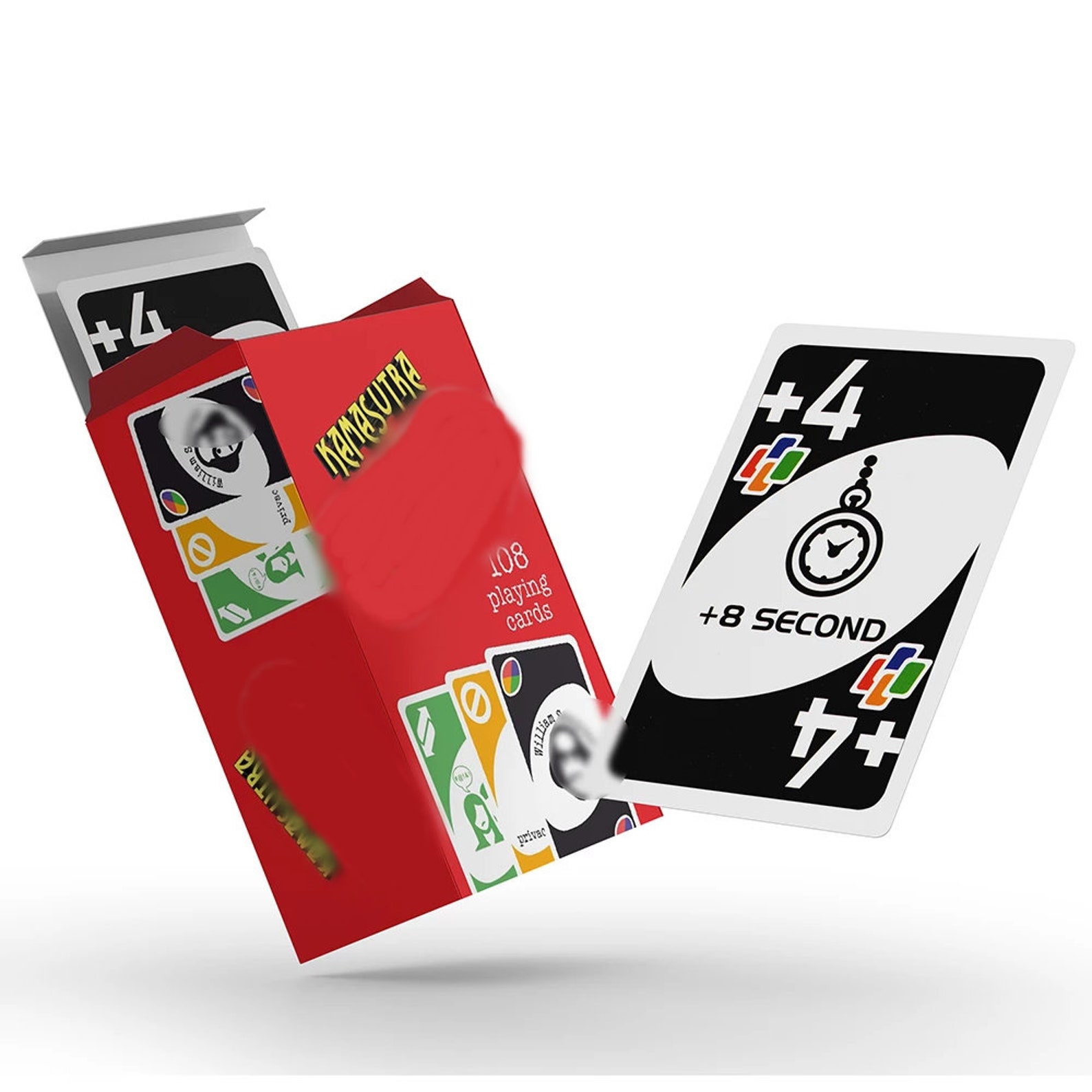 Kamasutra Sex Positions Printed Playing Cards Artback Table Game