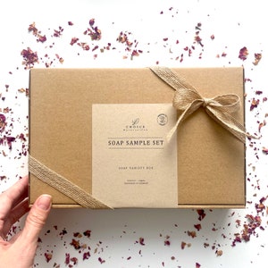 Soap Sample Set: Sample Soap Individually Wrapped, Guest Gift, Wedding ...